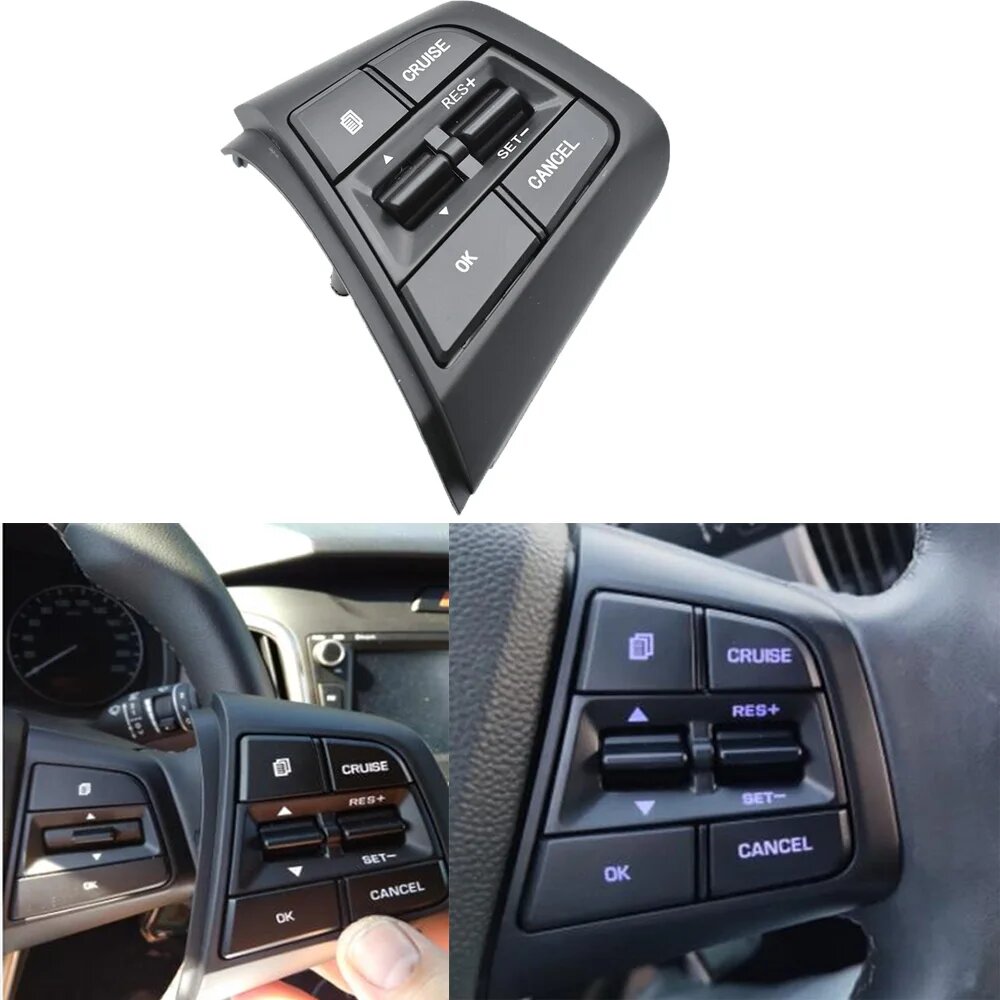 Кнопки круиз-контроля на рулевом колесе с правой стороны 96710-C9000 для Hyundai Creta Ix25 2.0L 2015-2019