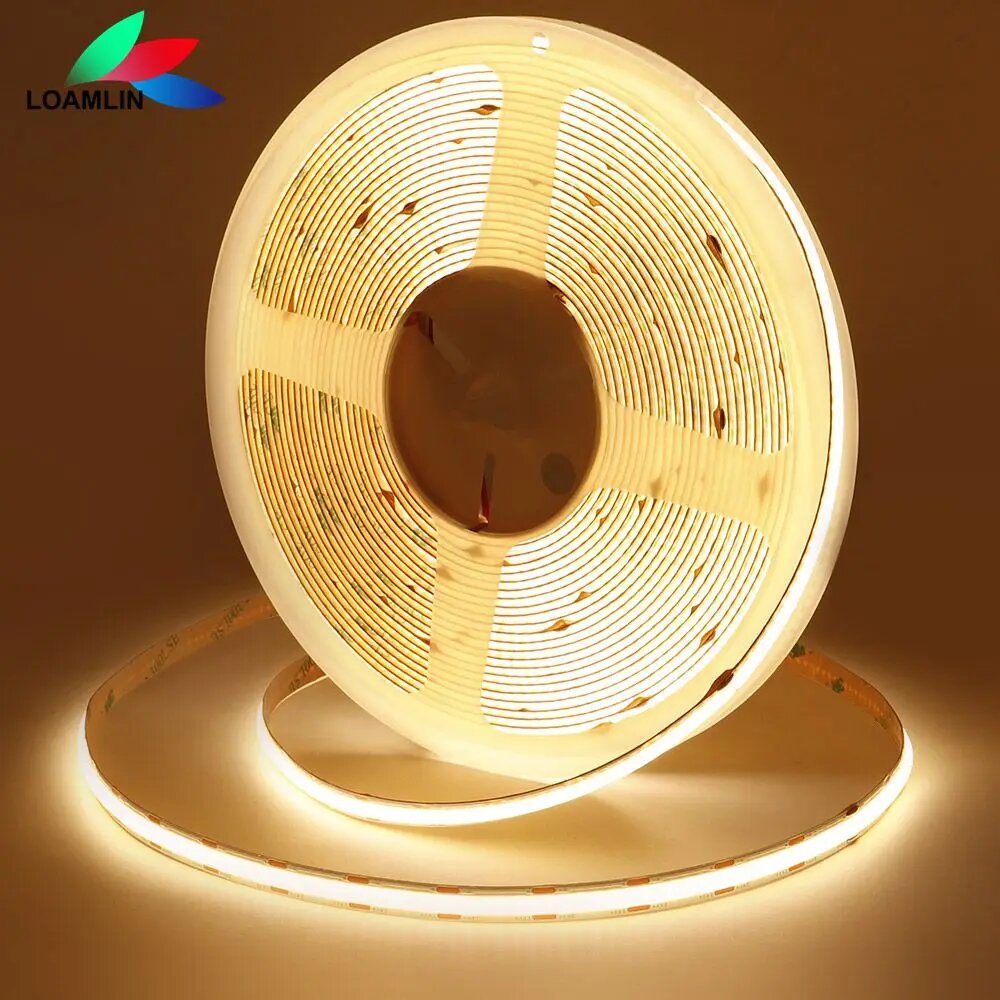 Светодиодная лента LOAMLIN COB 10м, 624 Leds DC24V