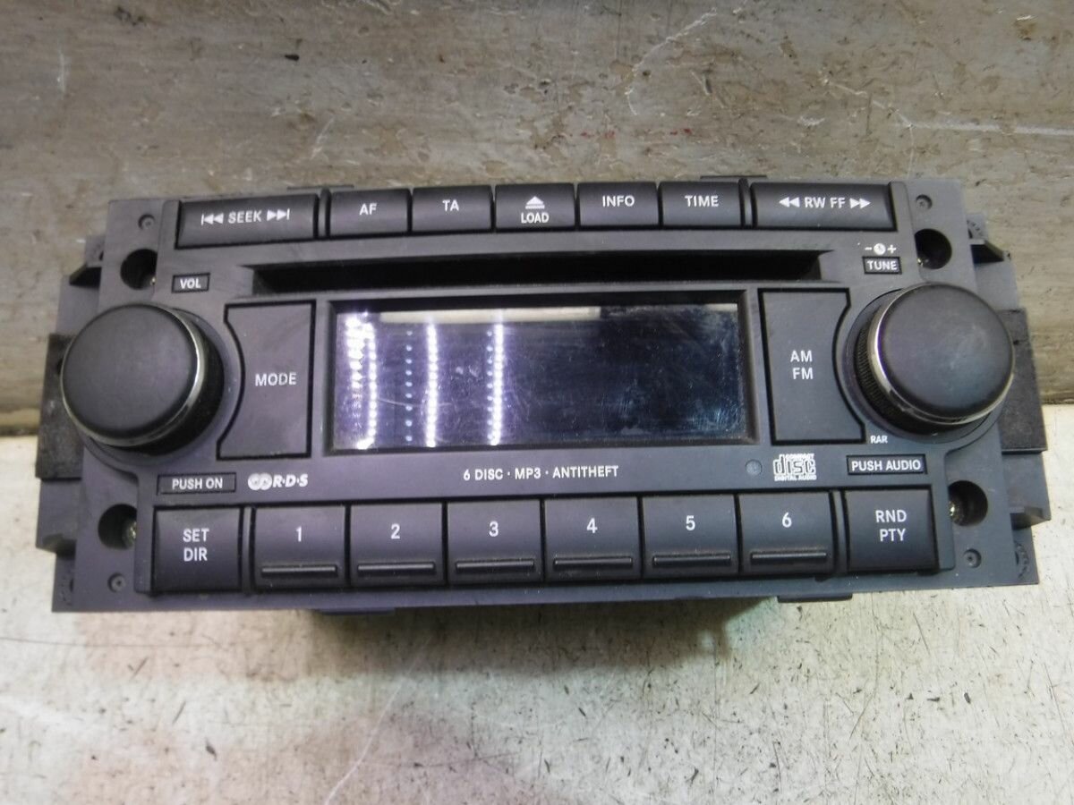 Магнитола Jeep Grand Cherokee WK (2004—2010) 05064363AA