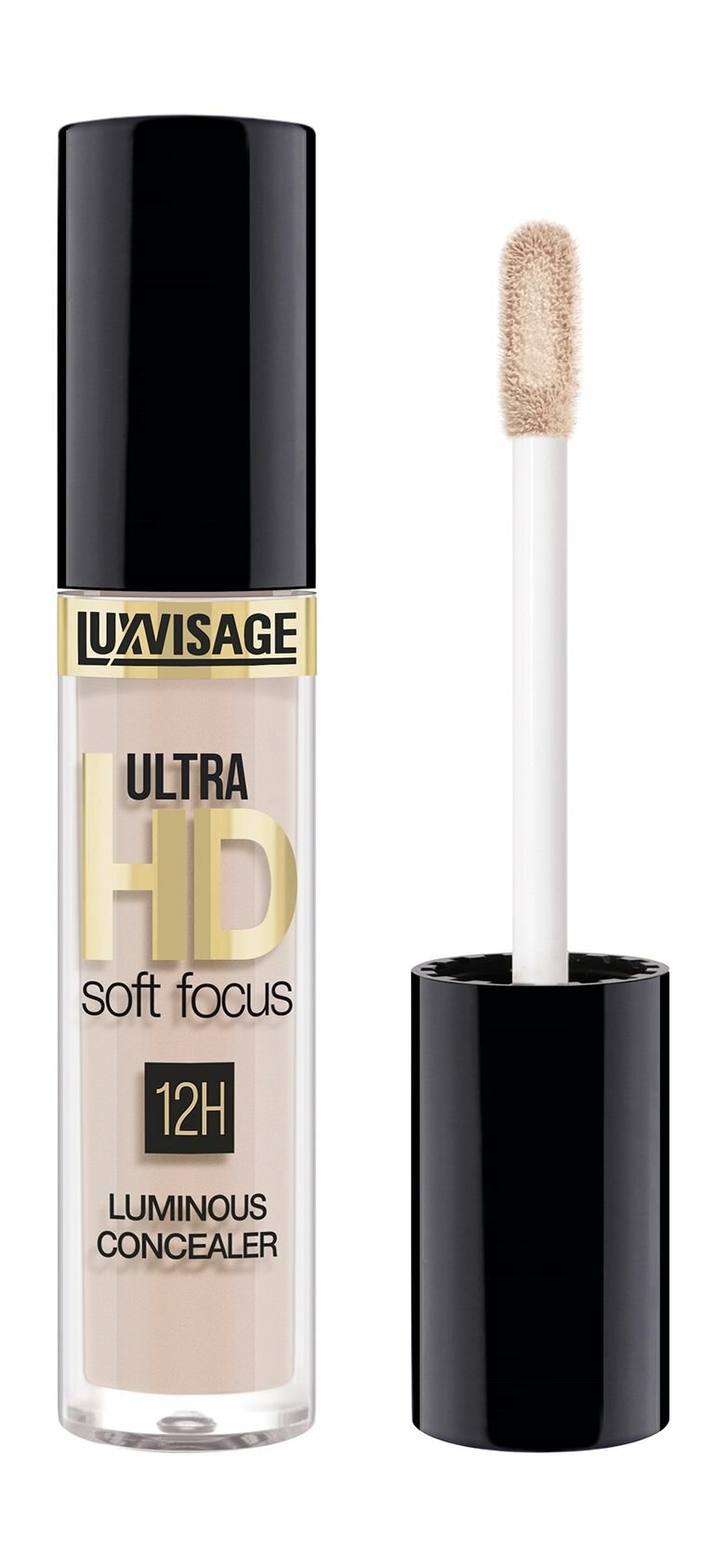 LUXVISAGE Консилер светоотражающий ULTRA HD soft focus 12H, 12 тон