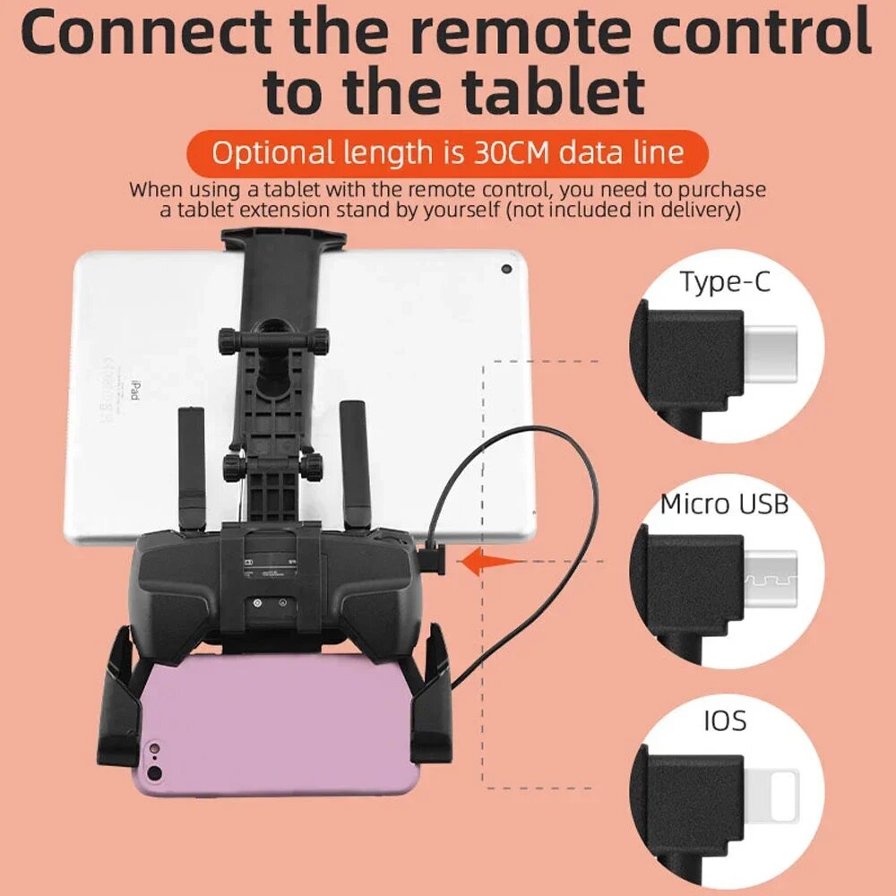Кабель Micro USB to Type-C для DJI Mavic Mini — фото 1