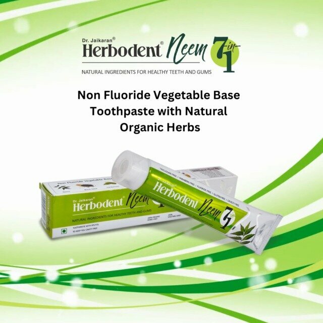 Зубная паста Хербодент Ним / Toothpaste Herbodent Neem Dr.Jaikaran 100 гр