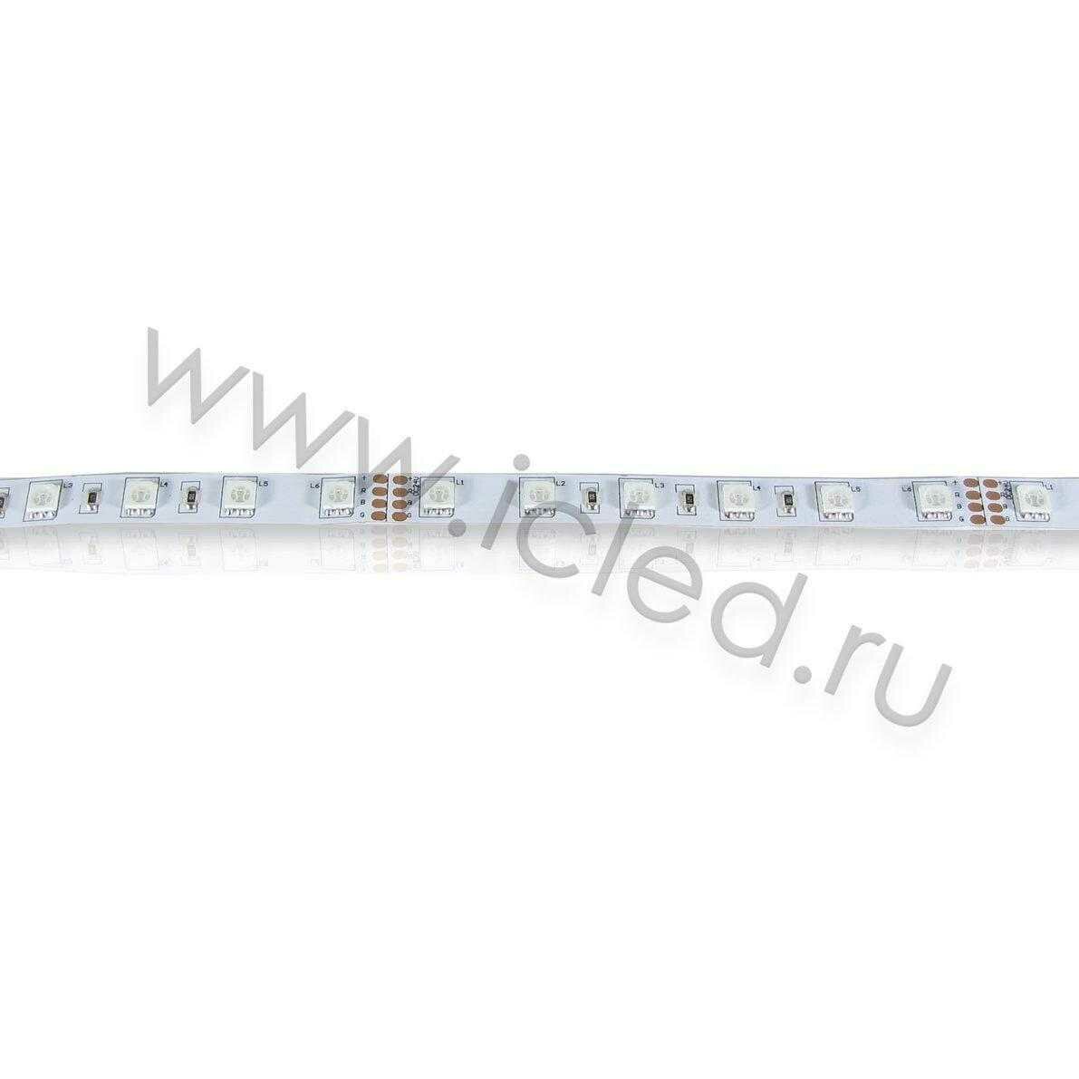 Светодиодная лента Standart class 5050, 60 led/m, RGB, 24V, IP20, G56