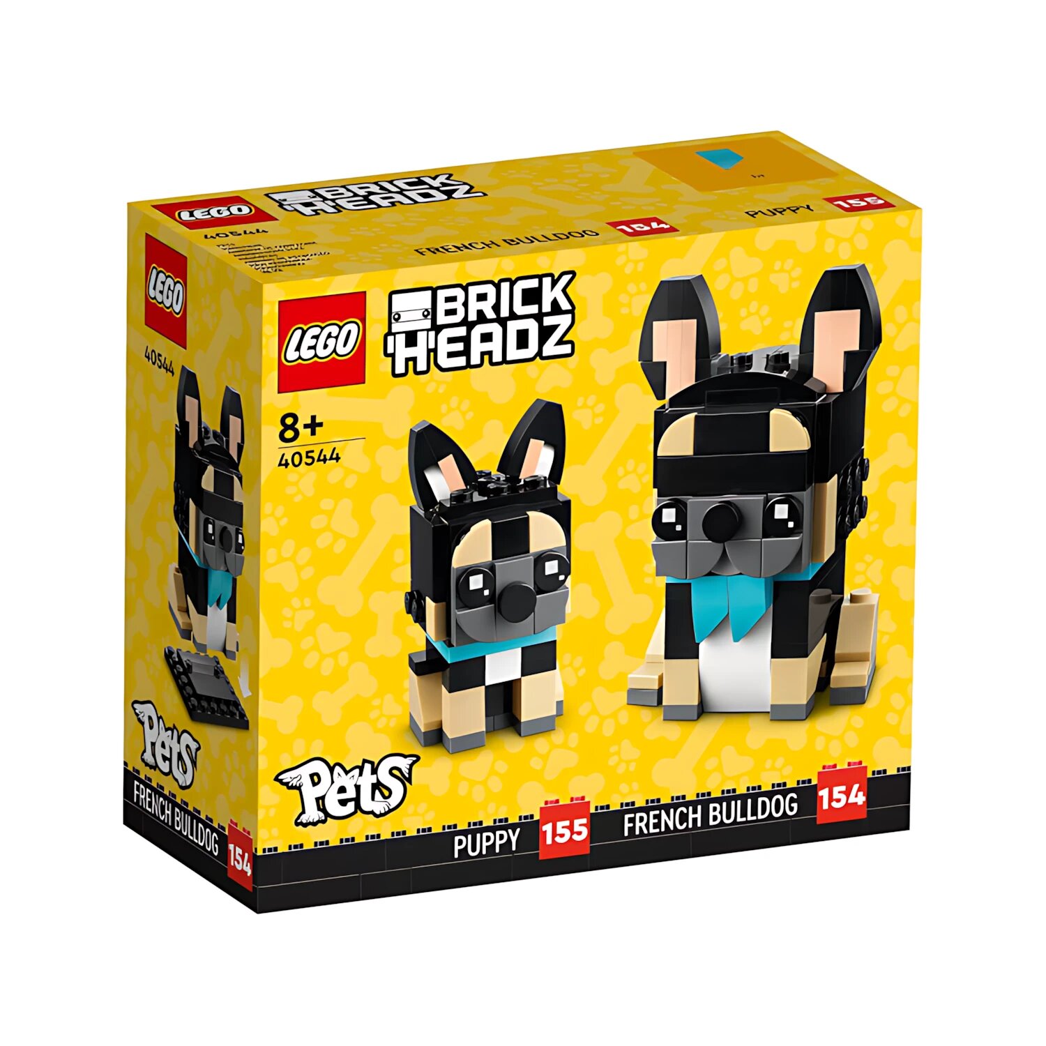 Конструктор LEGO BrickHeadz 40544 Сувенирный набор Французский бульдог