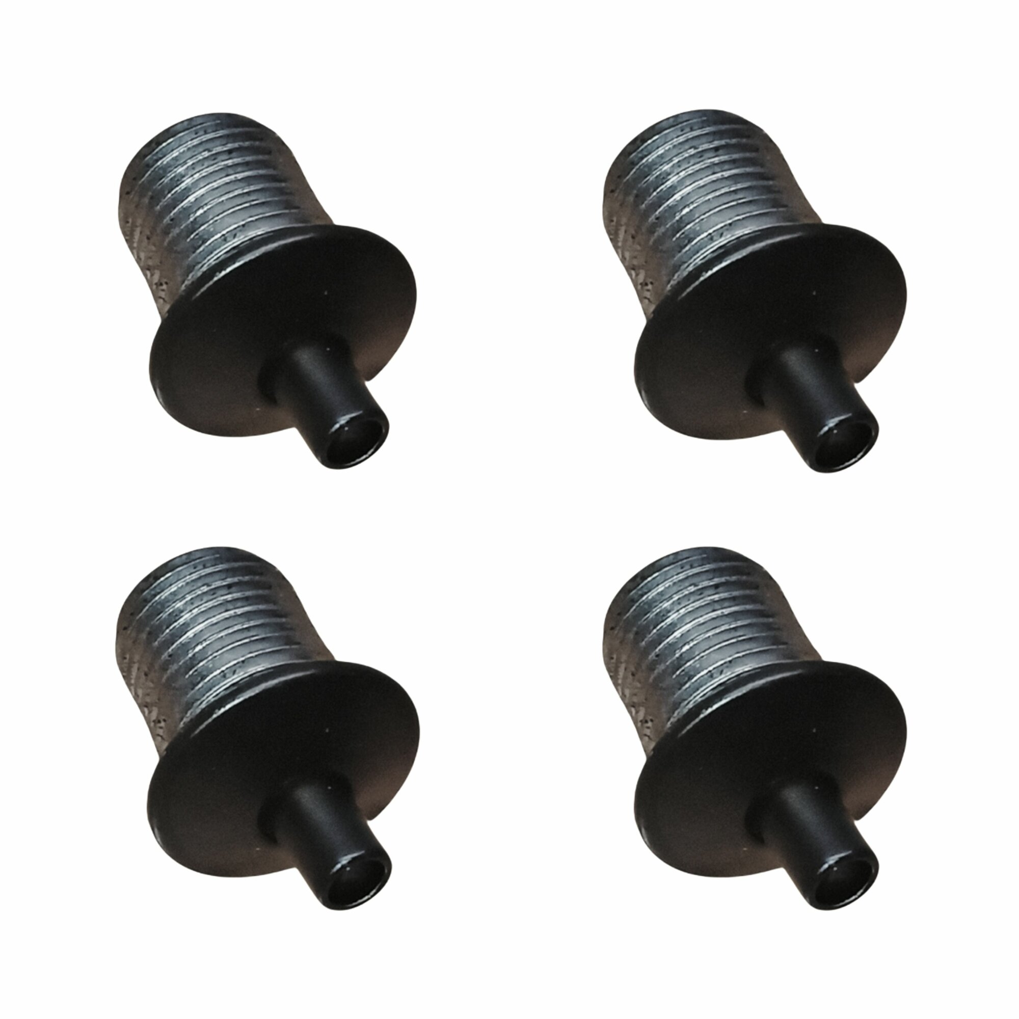 Цанговый зажим для троса люстры черный (комплект 4шт)