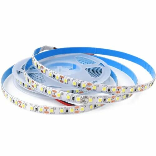 Лента светодиодная REDIGLE 12V/24ВТ, 240 led/м/6500K, 5 м/10мм, для внутреннего и наружного освещения