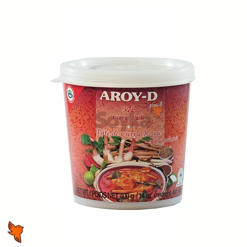 Паста карри красная Aroy-D, 400г