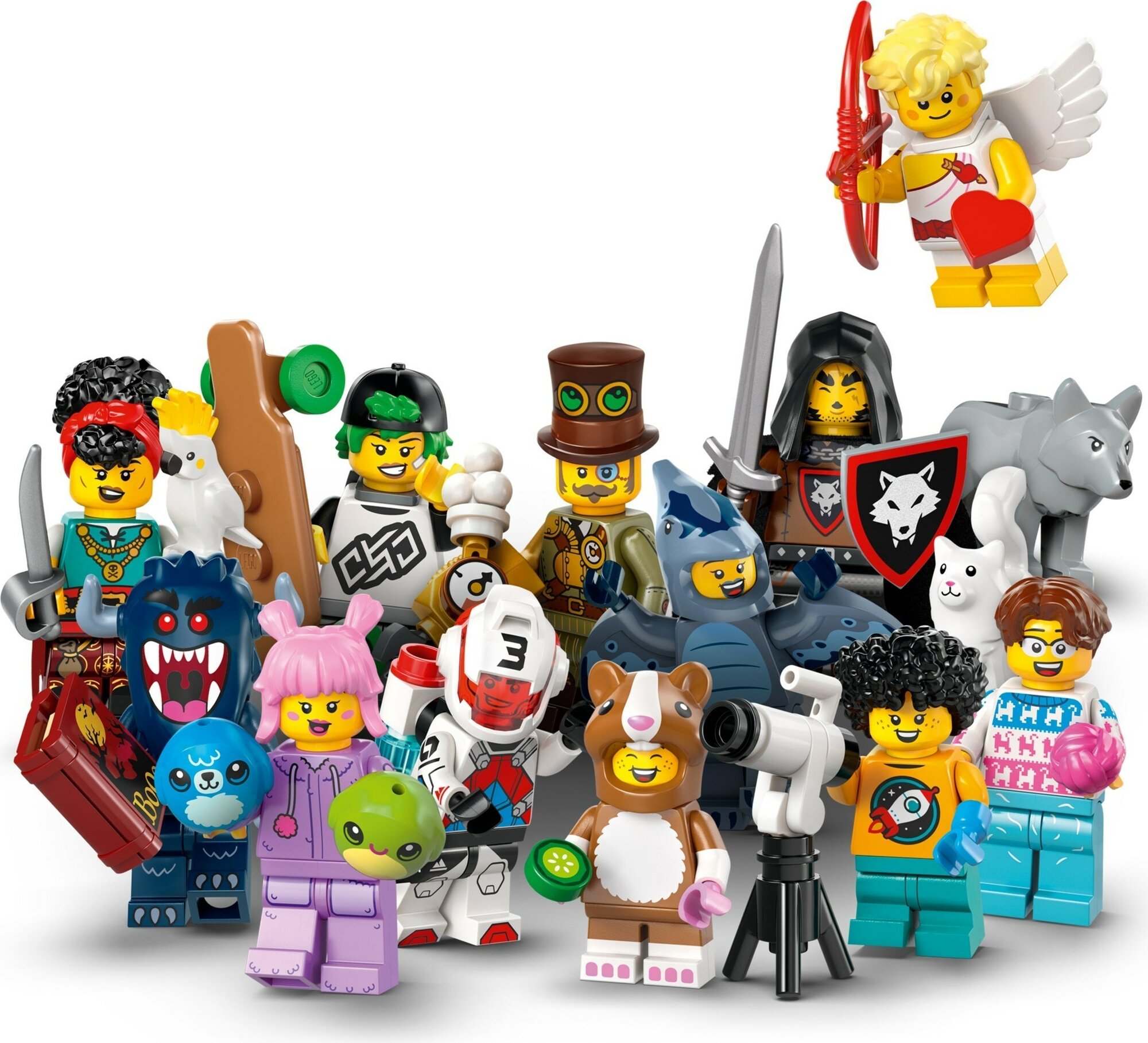 Полный комплект минифигурок LEGO Minifigures 71048 из 12 фигурок