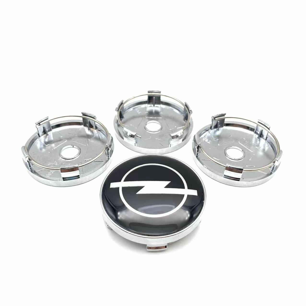 Колпачки на литые диски Opel — заглушки 60/56/10 мм, 4 шт. Opel — 4 шт. Opel