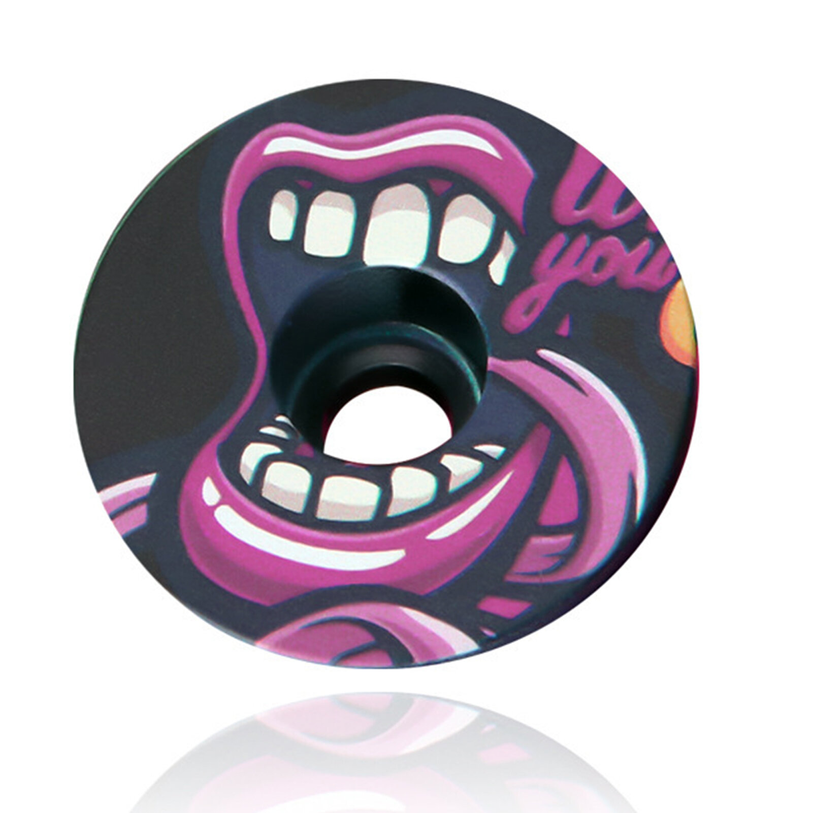 Крышка гарнитуры руля горного велосипеда из алюминиевого сплава, персонализированные модифицированные аксессуары для шоссейного велосипеда, прочная алюминиевая конструкция, простая установка и настраиваемая посадка