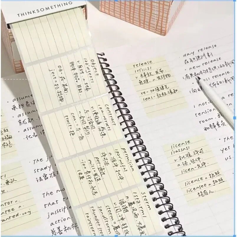 Цветные липкие заметки 100 sheets per box