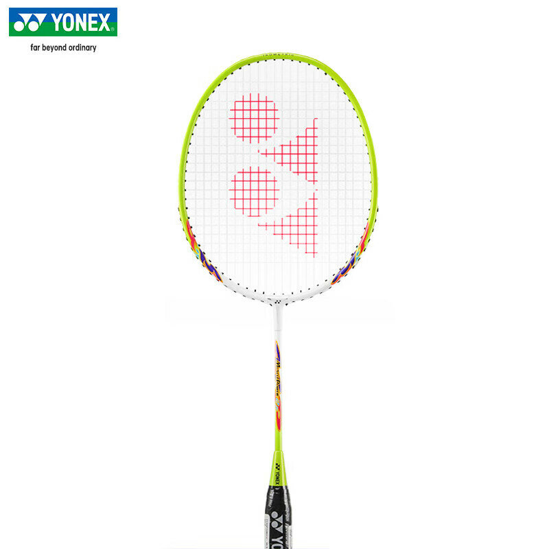 Ракетка для бадминтона YONEX 21MP2JR, алюминий, сталь, белый/желтый