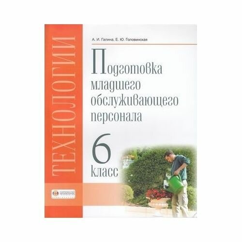 Учебник Современные Образовательные Технологии Технологии. 6 класс. Профильный труд. Подготовка младшего обслуживающего персонала. ФГОС ОВЗ. 2022 год, А. Галина, Е. Головинская