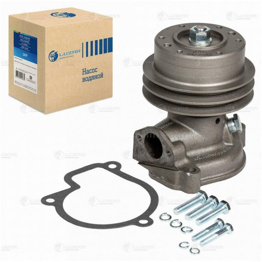 LUZAR LWP-06457 Насос водяной для а/м ГАЗ 33104 Валдай Д-245.7 Е-2 МТЗ-80/82 с двиг. Д-245 (LWP 06457)