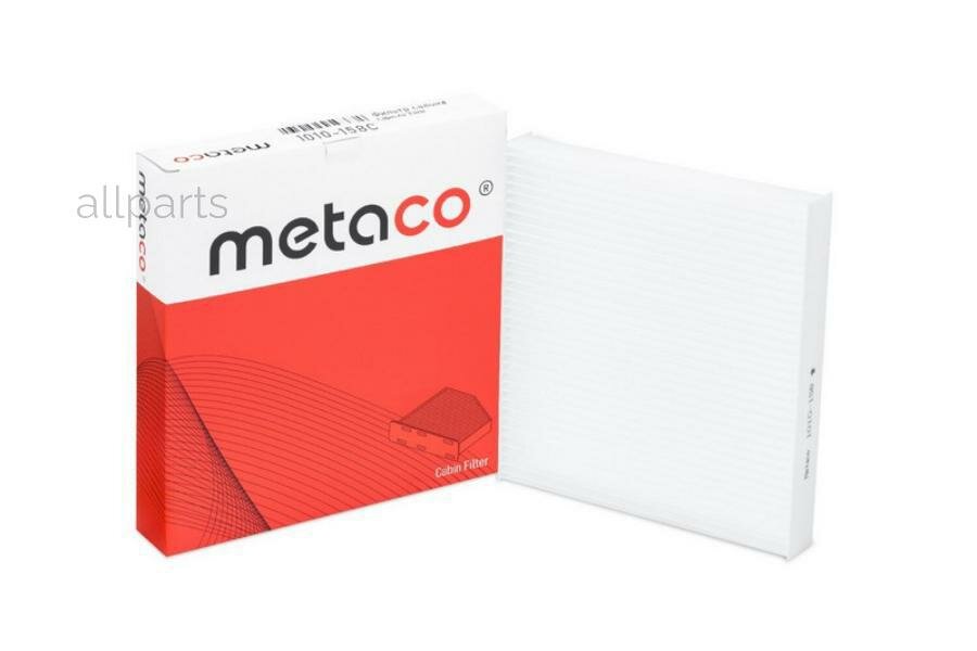 METACO 1010-158 Фильтр салона CHEVROLET/MITSUBISHI/NISSAN/CITROEN НЕ угольный Metaco 1010-158