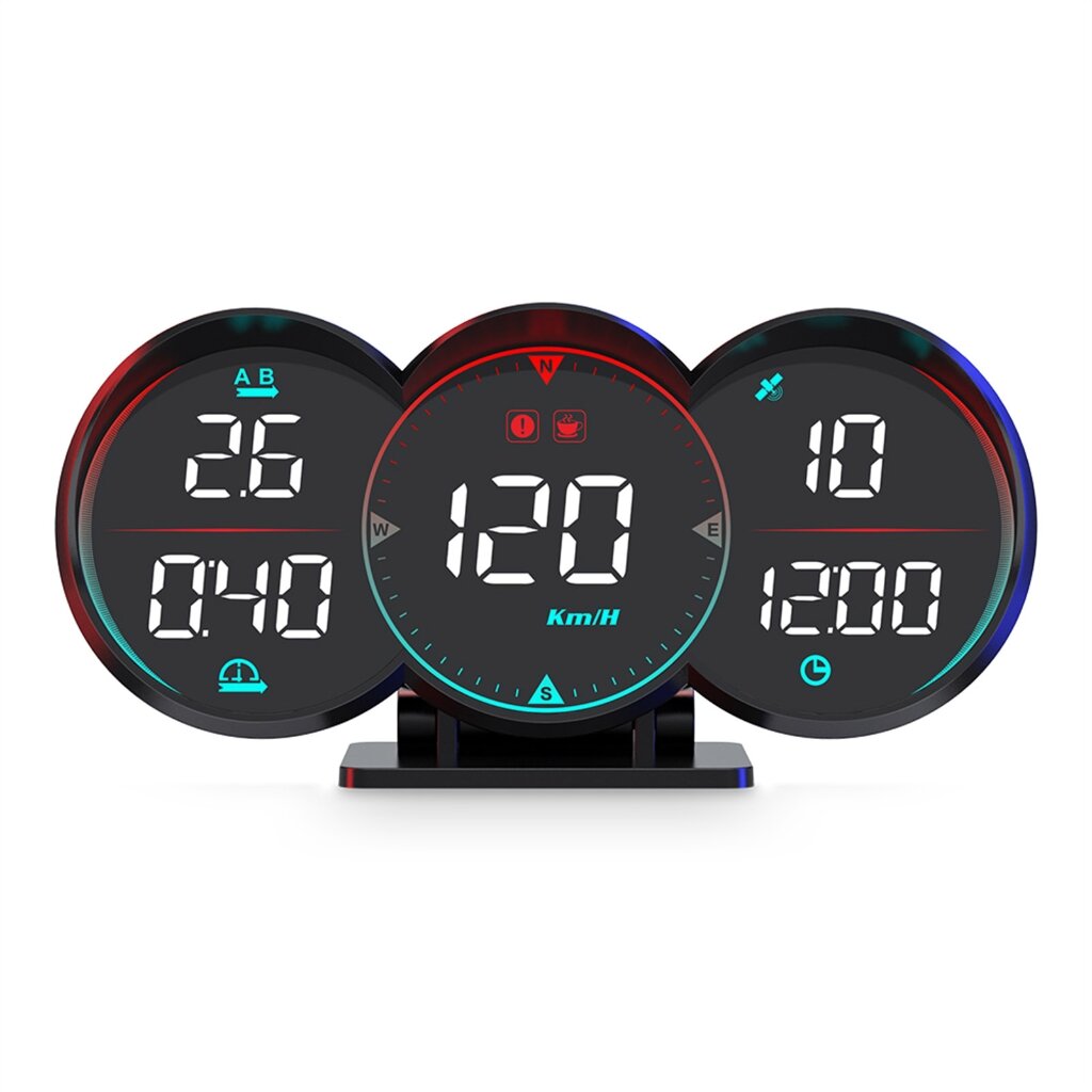 Авто HUD Дисплей Скорости и Пробега