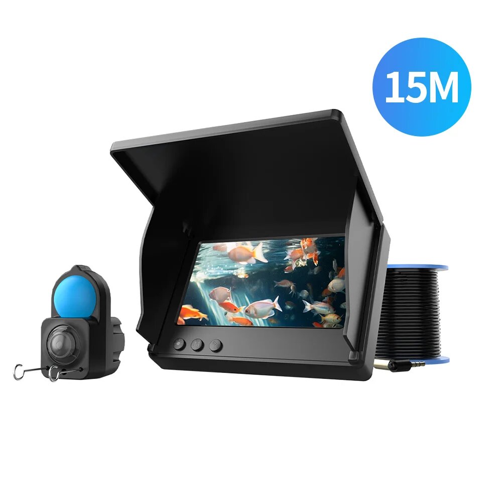 GUANMOU P300 Рыболовная камера для зимней рыбалки с ночным видением P300 15M 4.3 INCH