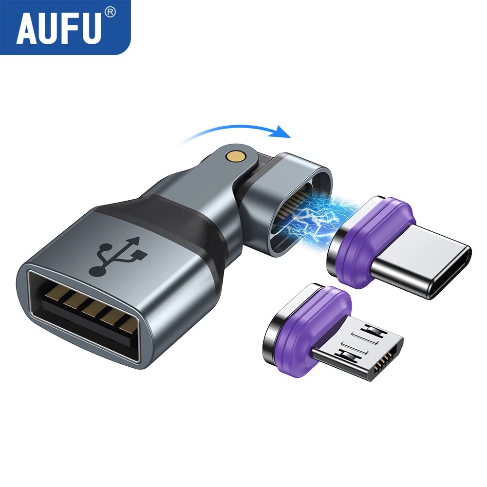 AUFU Магнитный адаптер Type-C, 16pin, Color: 16pin Adapter TC MC