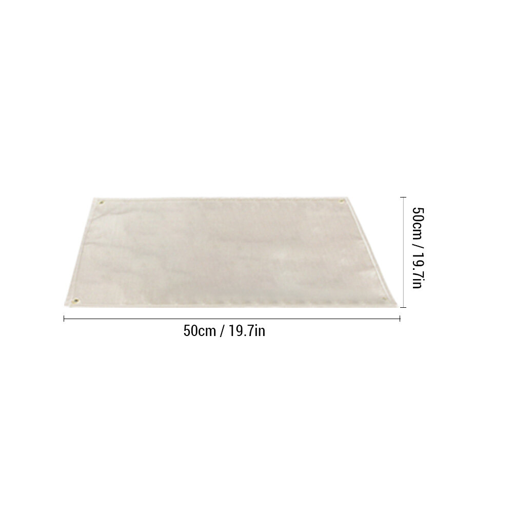 Коврик под гриль для огненной ямы, террасы, патио, жаростойкий коврик для гриля, огнеупорный коврик для огненной ямы, для походов, газовой плиты, наружного дровяного печи, барбекю грилей, размеры 50*50см, 60*60см, 60*80см, 80*100см, 100*100см, материал