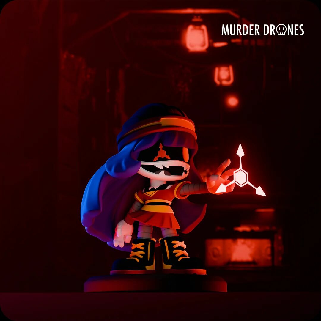 Murder Drones, небольшие скульптуры, игровые коллекционные фигурки IP.(Animatez)