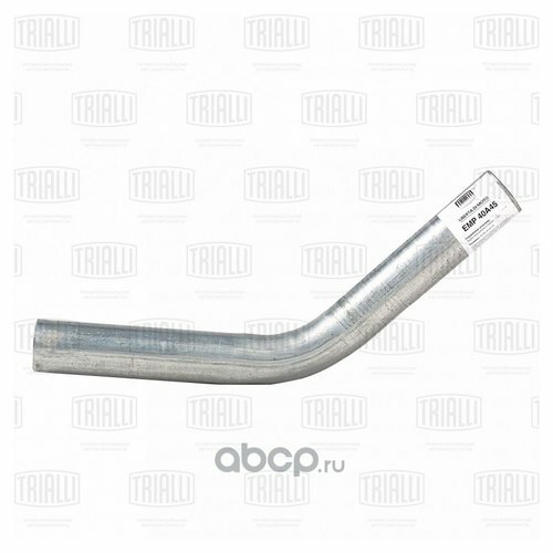 Труба с гибом d=40, угол 45 (алюм. сталь) Trialli EMP40A45