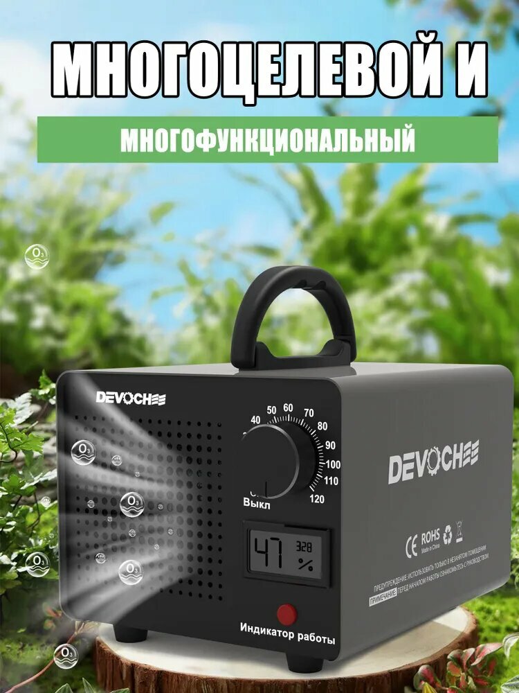 Озонатор воздуха для дома, генератор озона 180-1