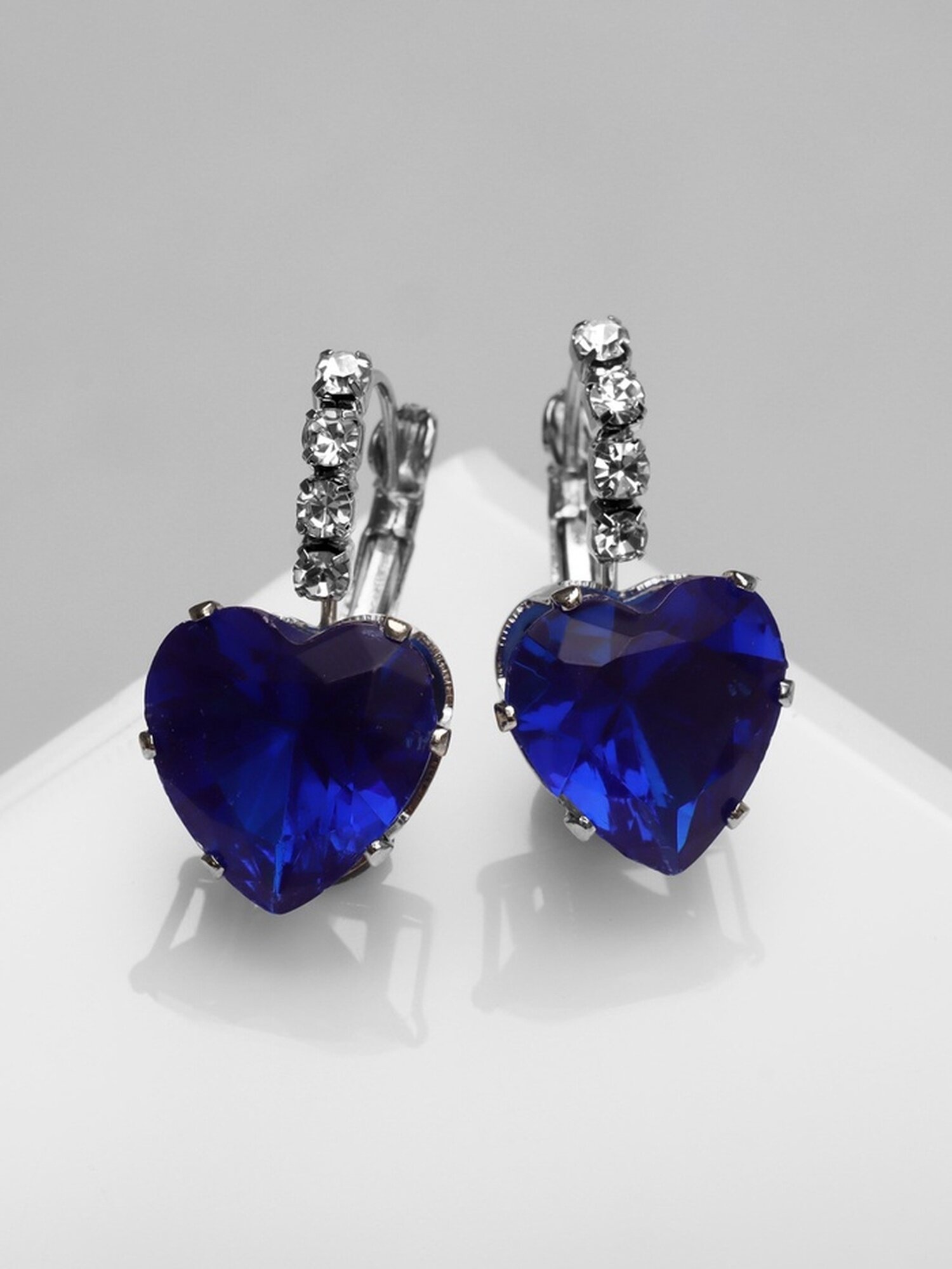 Серьги конго, стекло