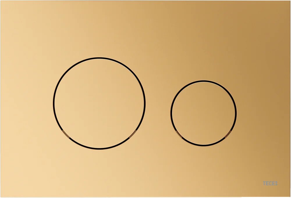 Кнопка смыва для унитаза TECE Loop 9240936 пластик, цвет бронза