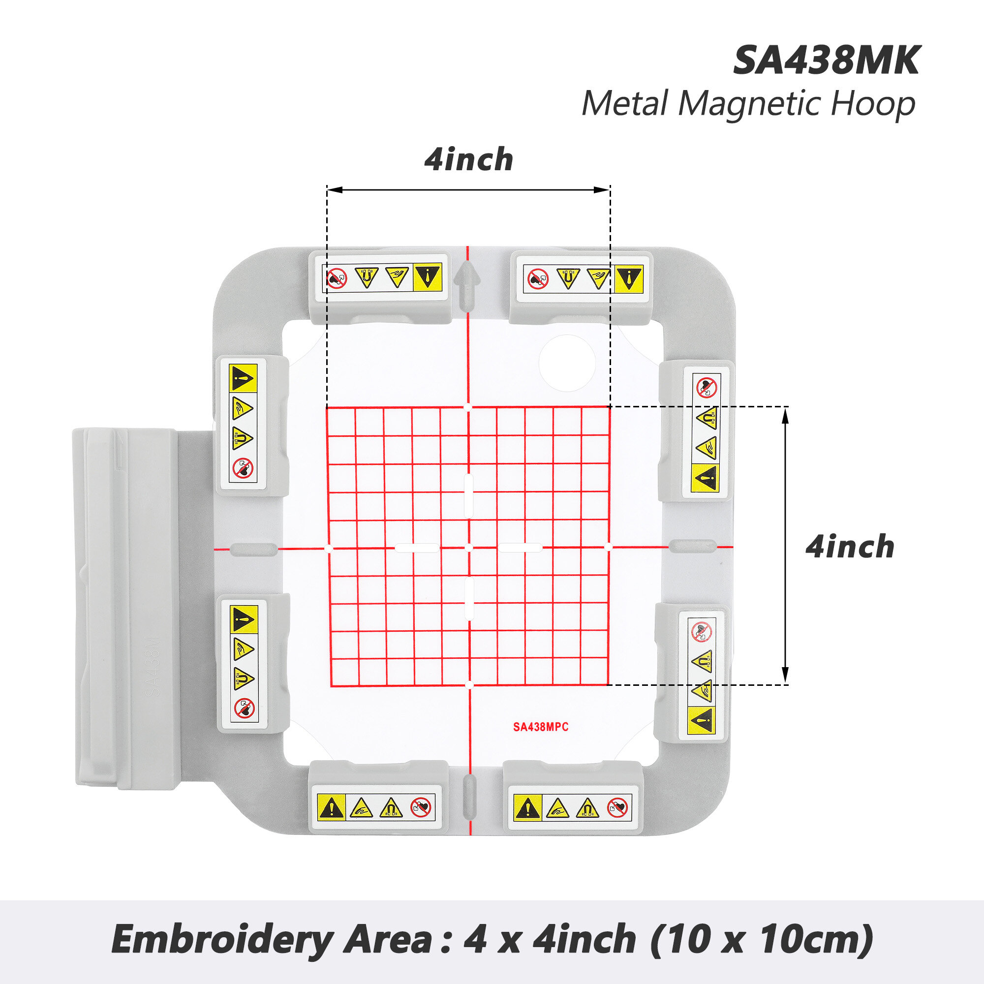 Brother Магнитные пяльцы 10x10 cm для вышивальных машин NQ1700E, NQ1600E, VM5200, VE2300 и др, а также Innov-is