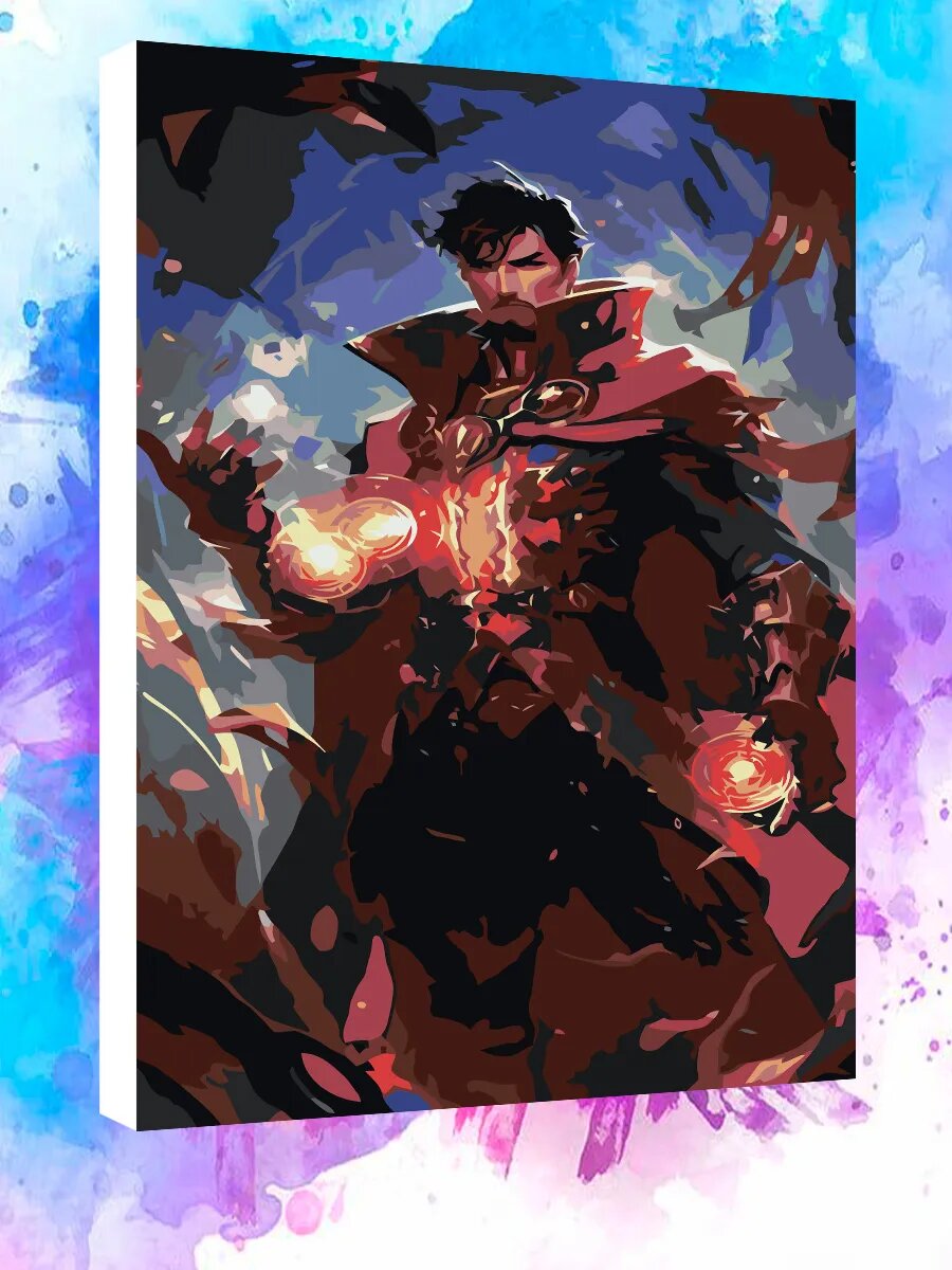 Картина по номерам Доктор Стрендж Марвел Marvel Кино