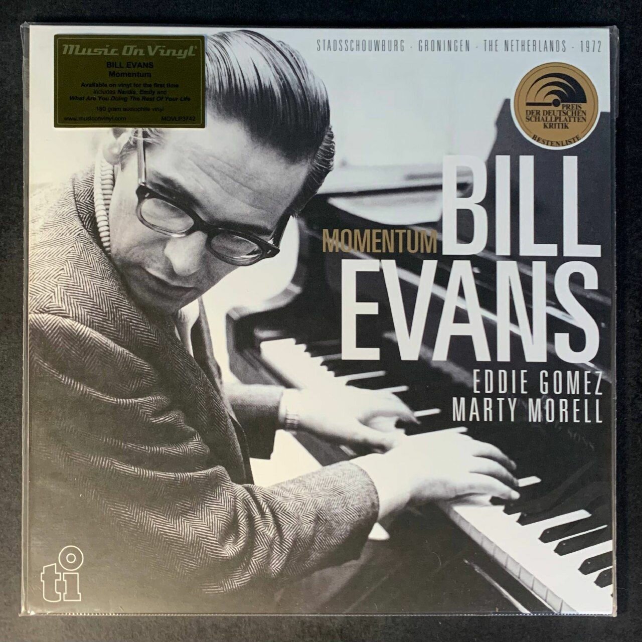Bill Evans - Momentum (Stadsschouwburg - Groningen - The Netherlands - 1972) (Виниловая пластинка, LP)