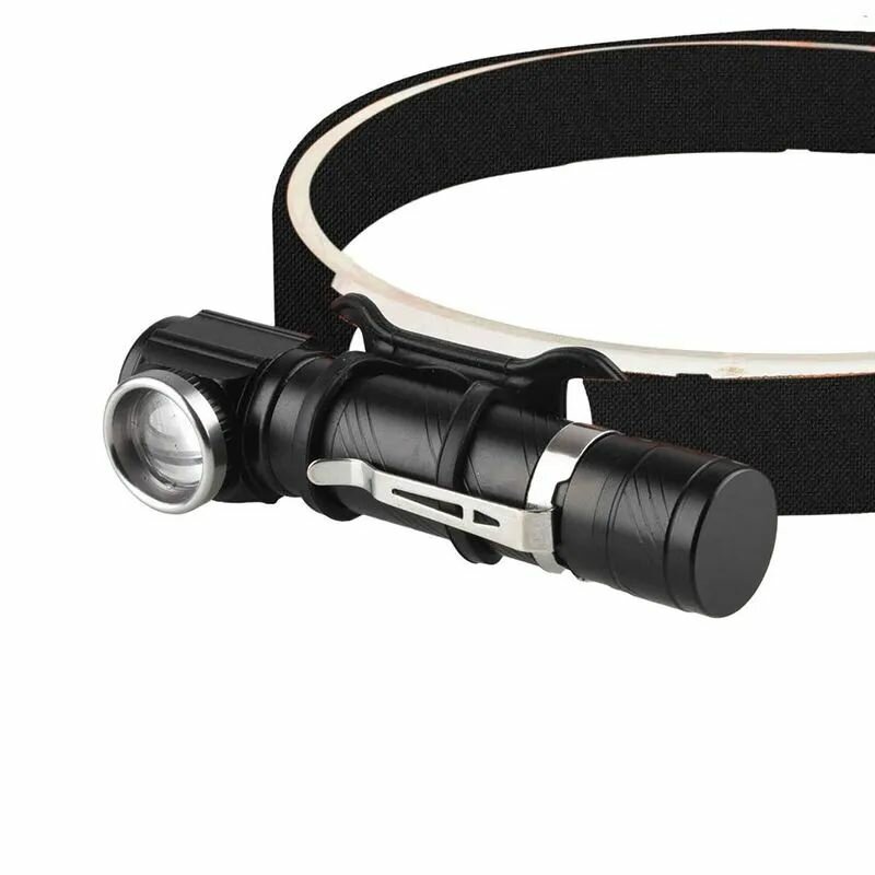Фонарь налобный "Сибирский Следопыт -Big Tenzor", съемный, 1LED, аккум.220В, USB/100/120/