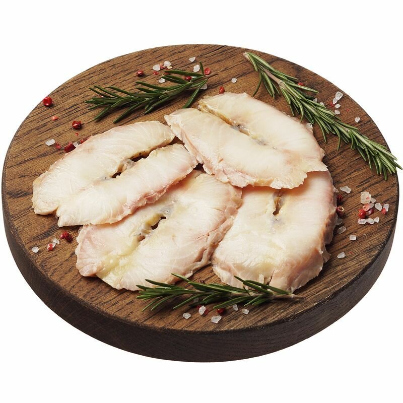 Осетр горячего копчения нарезка 150г