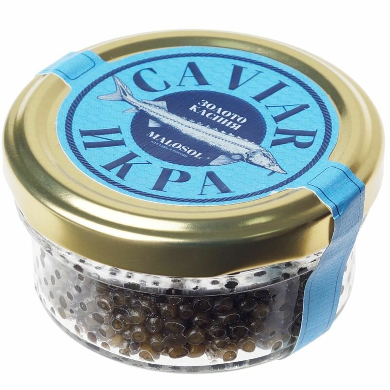 Икра черная осетровая замороженная 50г
