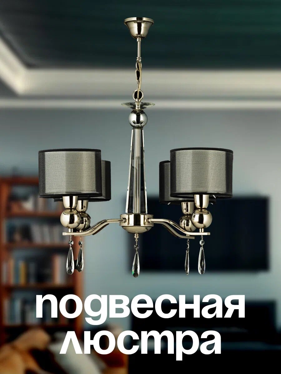 Подвесная люстра Arti Lampadari Rufina E 1.1.4.600 N