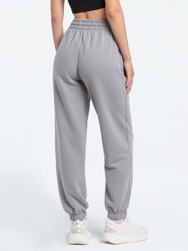 Брюки STREETBEAT Pant Basic Fleece, размер M, серый меланж — фото 1