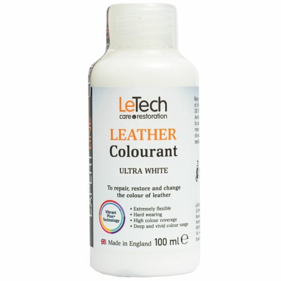 Краска для кожи Leather Colourant Ultra White EXPERT LINE 100мл