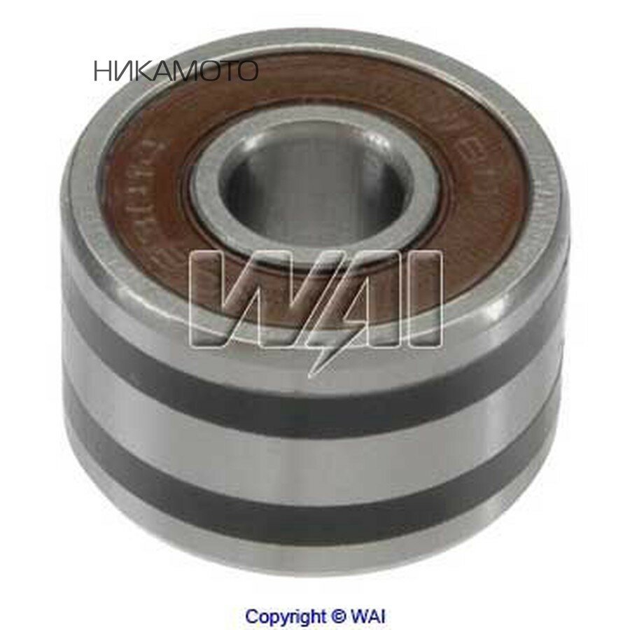 WAI 10-800-4W подшипник генератора! Mitsubishi 8x23x14\ Honda, Mitsubishi, Mazda, Nissan