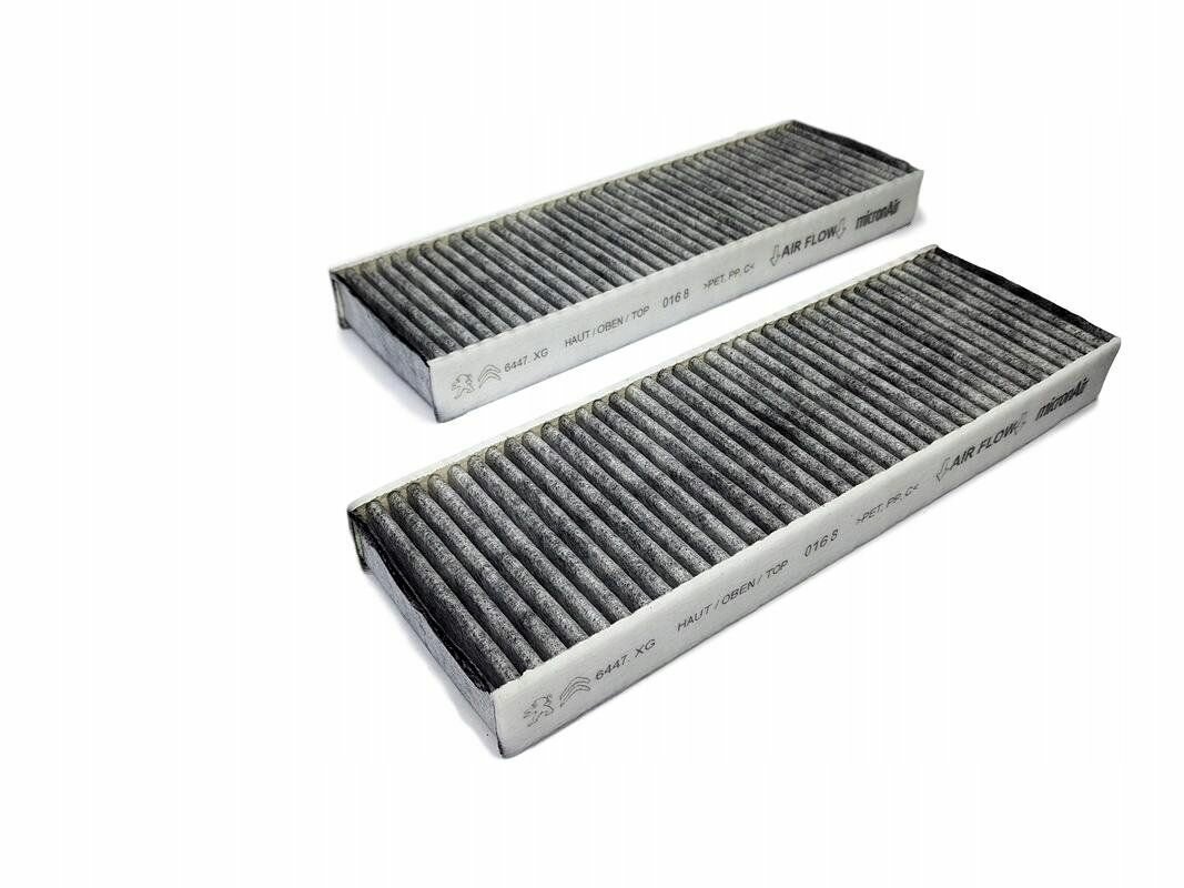 Фильтр салона угольный, комплект Peugeot-Citroen 6447XG Citroen Ситроен Berlingo C4, Peugeot Пежо 3008 5008 Partner