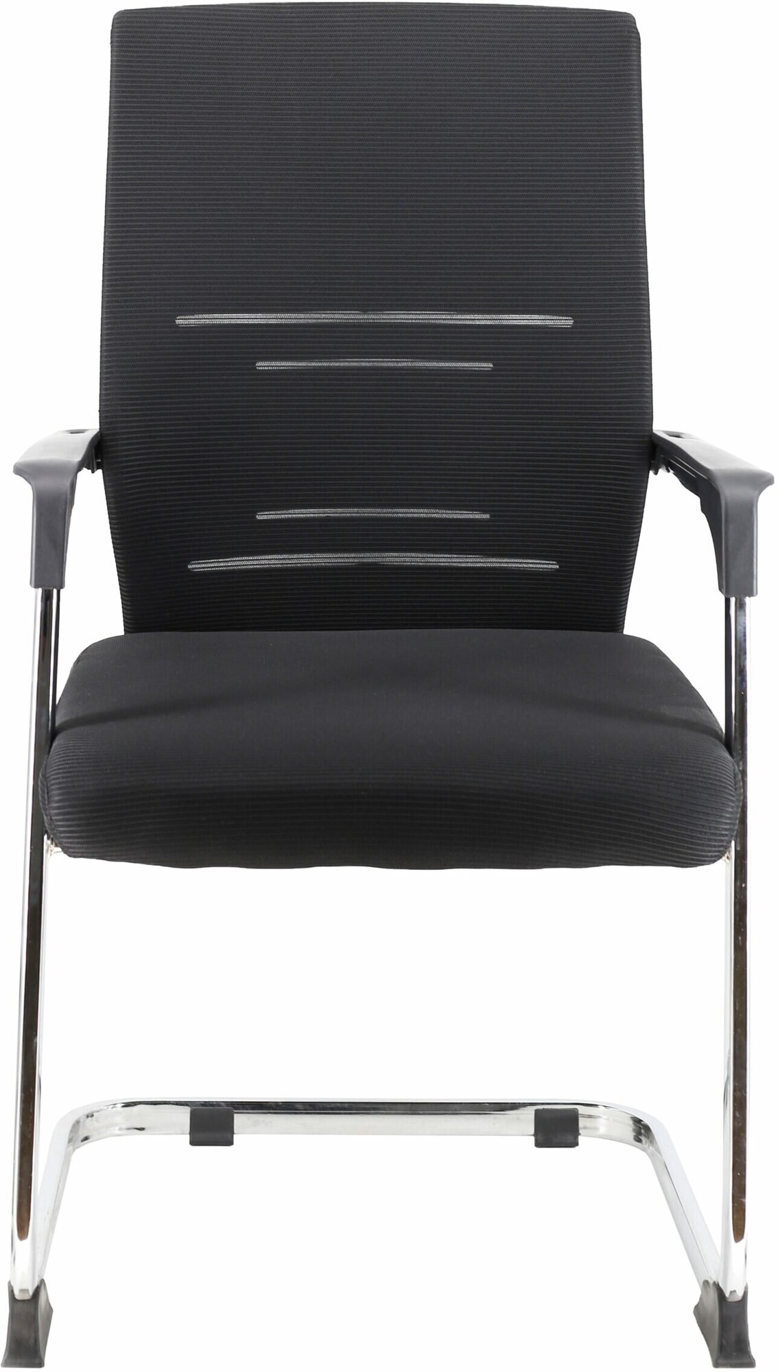 Кресло для посетителей Everprof Visit Сетка Черный