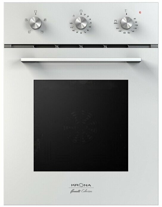Духовой шкаф Krona RACIO BREVE 45 WH, электрический, конвекция