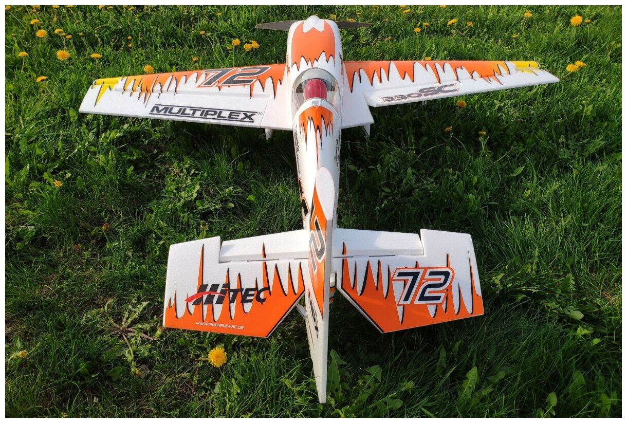 Самолет Multiplex Extra 330 SC, 120 см, orange — купить в интернет ...