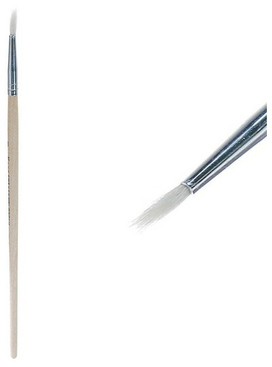 Кисть коза № 3, круглая