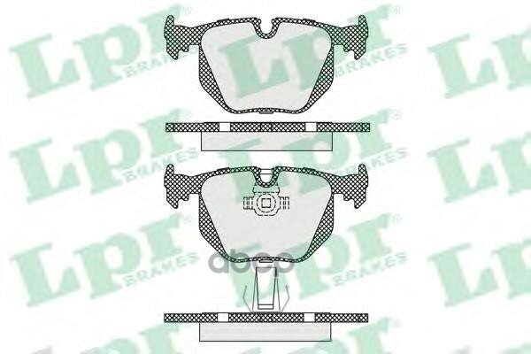 Колодки Тормозные Bmw X3 E83/X5 E53/3 E46 2.5/3.0/Range Rover Iii 02- Задние Bmw 34 21 1 163 324; Bmw 34 21 1 163 326; Bmw 34.