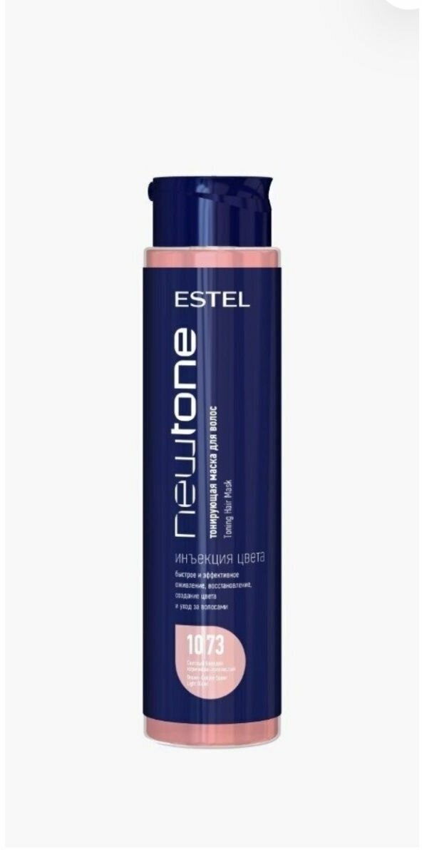 ESTEL Haute Couture Newtone Маска для волос оттенок 10/73 Светлый Блондин коричнево-золотистый, 400мл, бутылка