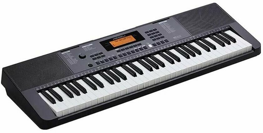 Синтезатор Medeli MK200, 61 клавиша, 64 полифония, 585 тембров, 202 стилей, вес 4 кг