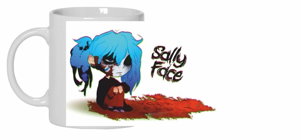 Кружка Sally Face, Салли Фейс №26, обычная