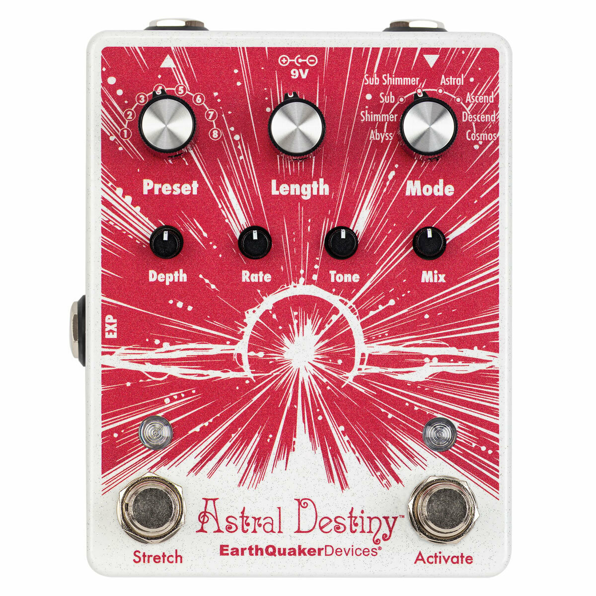EarthQuaker Devices (EQD) Astral Destiny An Octal Octave Reverberation Odyssey