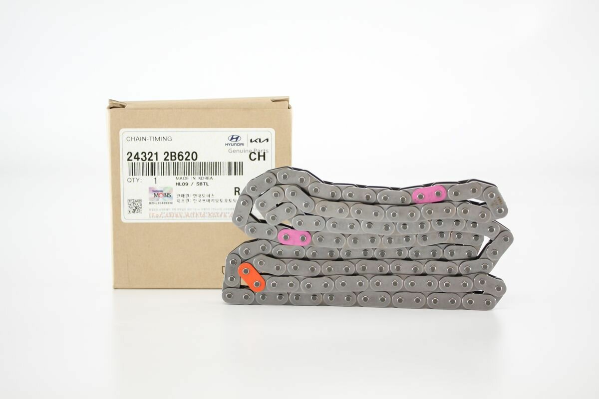Цепь ГРМ HYUNDAI KIA Sonata / Tucson / Sportage / Ceed / Rio / Optima / Cerato , 1,6 GAMMA , Хендай Киа туксон сиид рио оптима церато , 243212B620