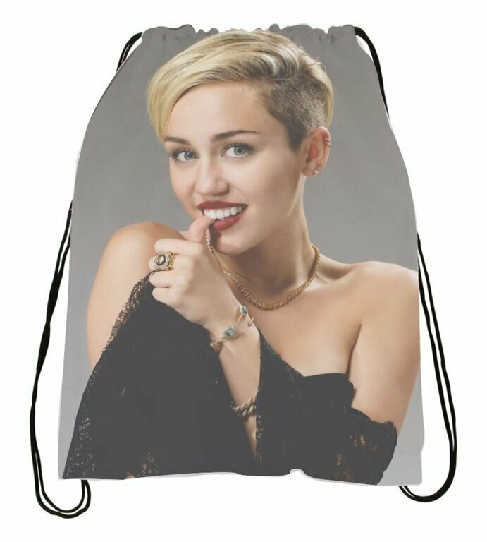 Сумка-мешок для обуви Майли Сайрус, Miley Ray Cyrus №7